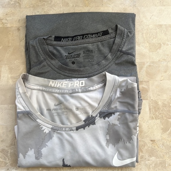 Nike | Shirts | Nike Pro Hypercool Fitted Camo Training Nike Pro Combat ...